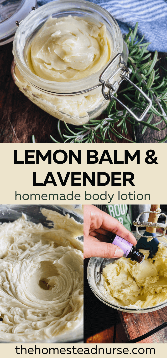 Easy DIY lotion without beeswax (Lemon Balm & Lavender recipe) - The ...